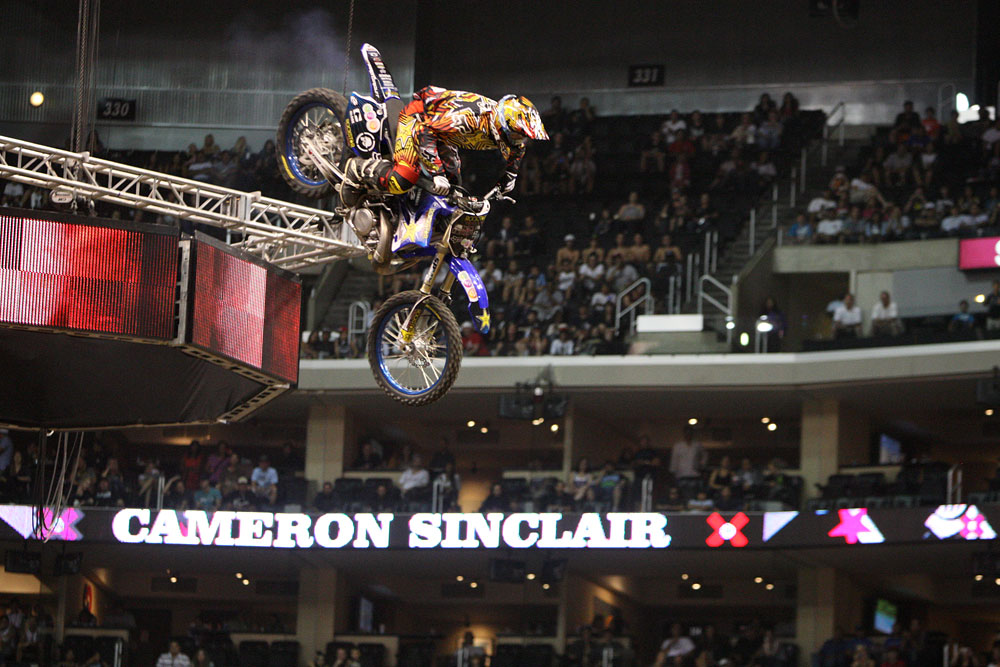 Cam Sinclair - X Games 2010: Moto X Step Up, Best Whip, and Best Trick ...