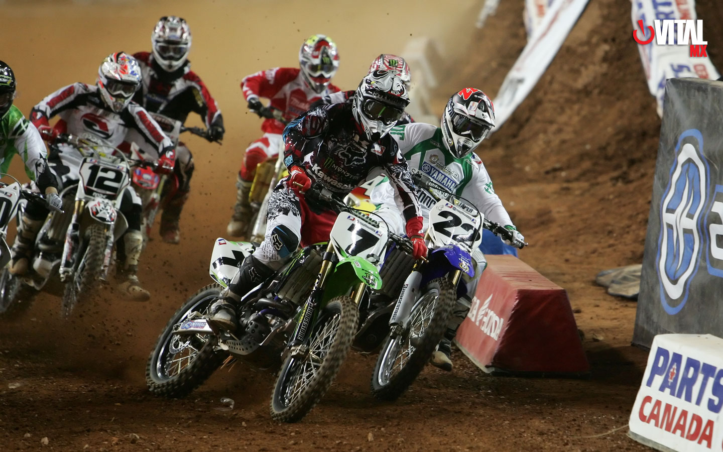 Supercross Main Event Start 1440 x 900 - 2007 The Big Picture: Atlanta ...