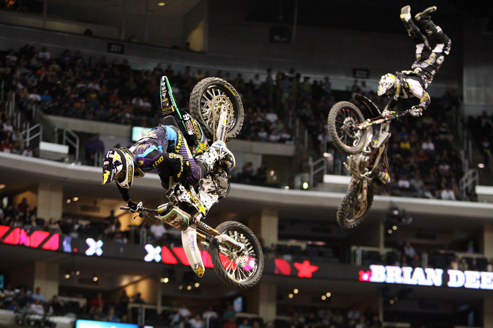 Jeremy Twitch Stenberg and Brian Deegan - X Games 2010: Moto X Speed ...