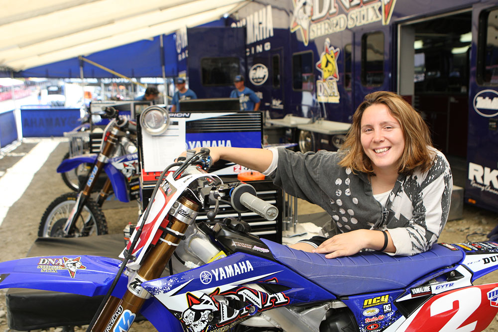 Jessica Patterson - Vital MX Pit Bits: Steel City Pre-Race - Motocross ...
