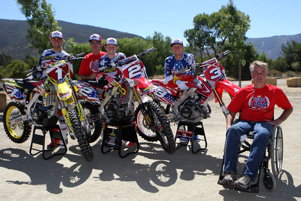 Ryan Dungey, Roger DeCoster, Trey Canard, Andrew Short, Mitch Payton ...
