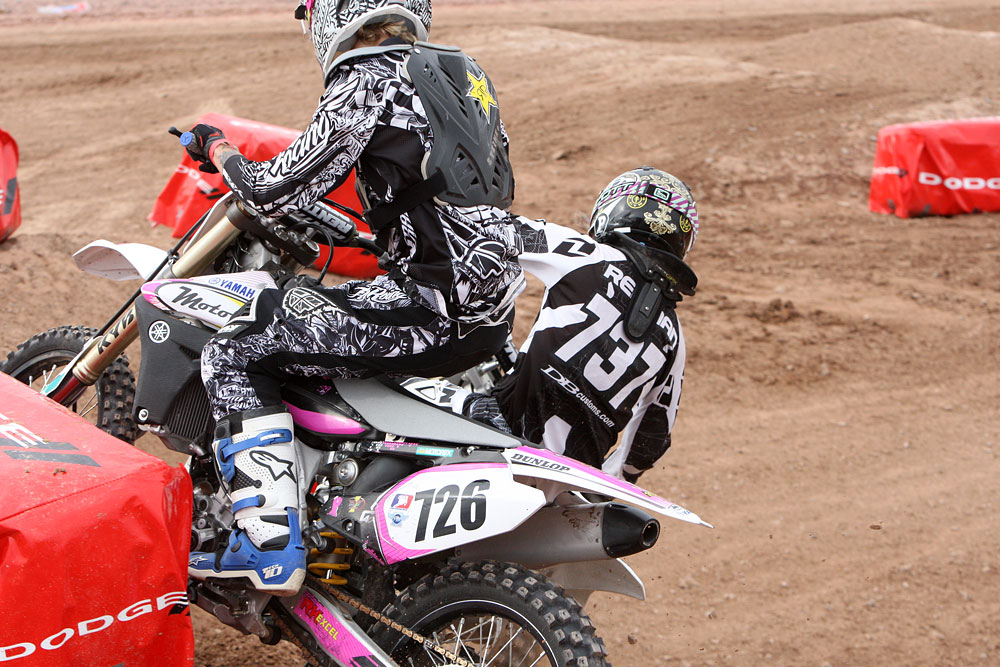 Gared Steinke and Tanner Reidman - Las Vegas Supercross Privateer ...