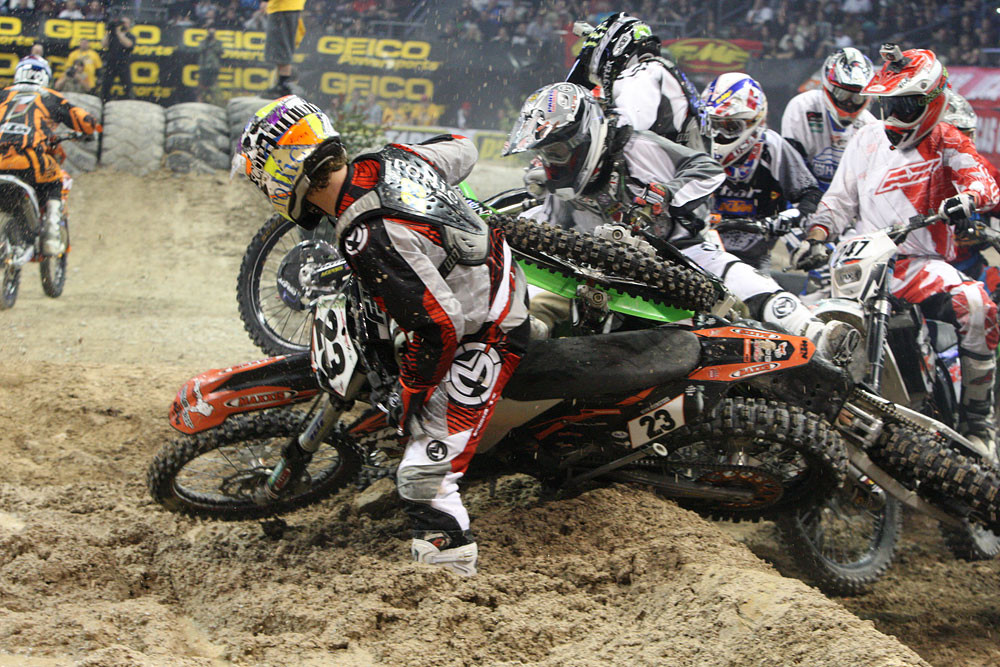Kevin Rookstool and Jamie Lanza - 2010 Endurocross Finals - Motocross ...