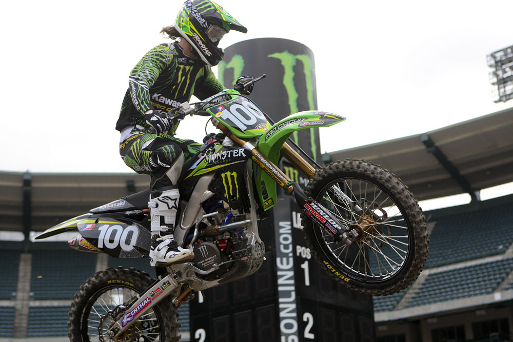 Josh Hansen - Vital MX Pit Bits: Anaheim 1 2011 - Motocross Pictures ...