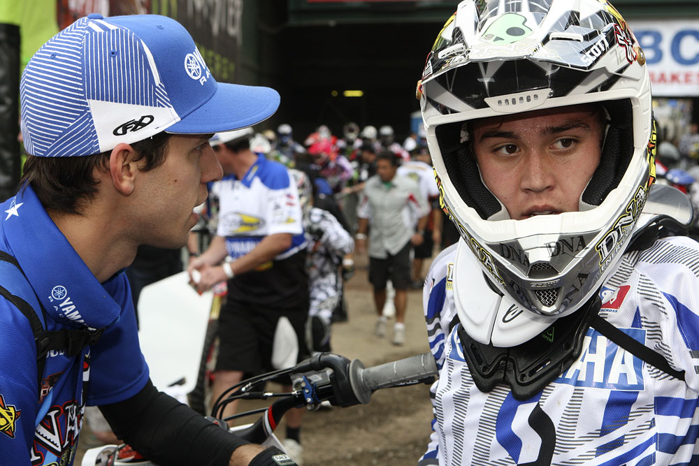 Eric Gass and Nick Paluzzi - Vital MX Pit Bits: Anaheim 1 2011 ...