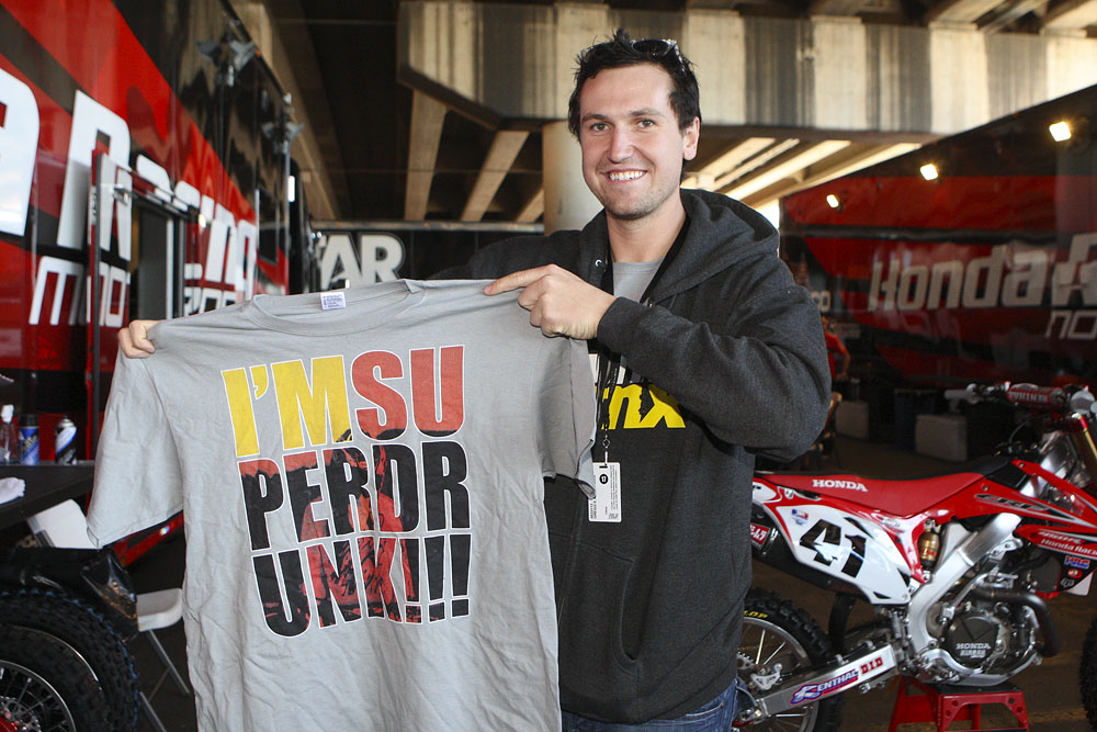 Greg Albertson - Vital MX Pit Bits: Phoenix 2011 - Motocross Pictures ...