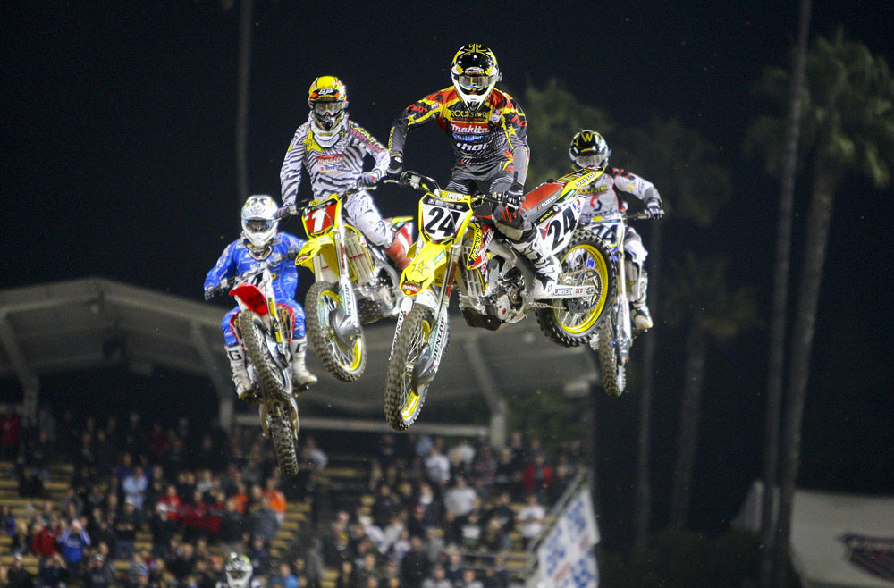 Brett Metcalfe, Ryan Dungey, Austin Stroupe, and Kevin Windham - Photo ...