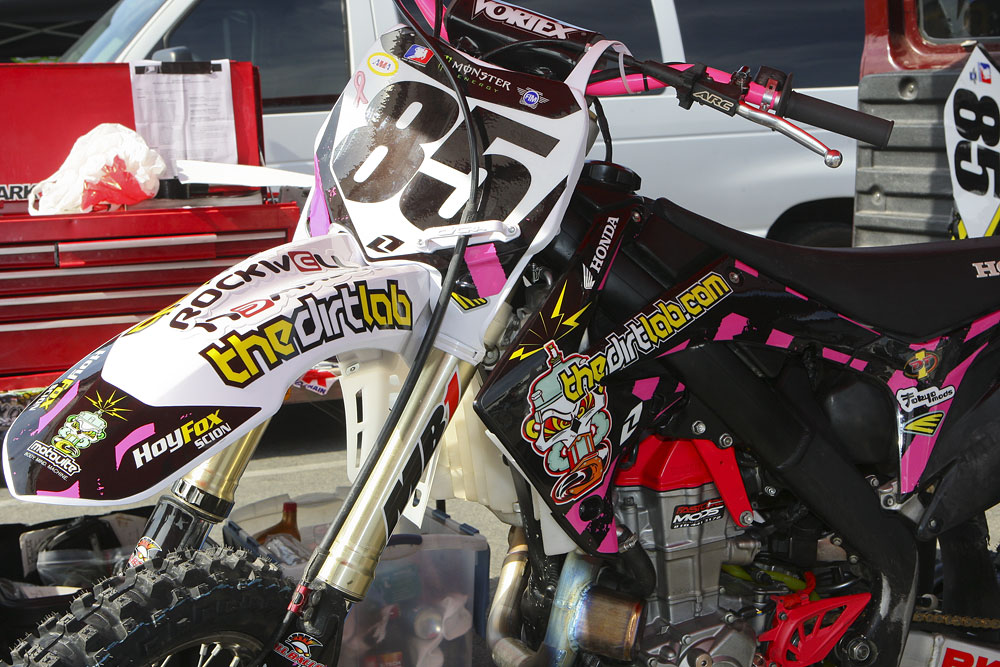 Ryan Clark - Vital MX Pit Bits: Anaheim 2 2011 - Motocross Pictures ...