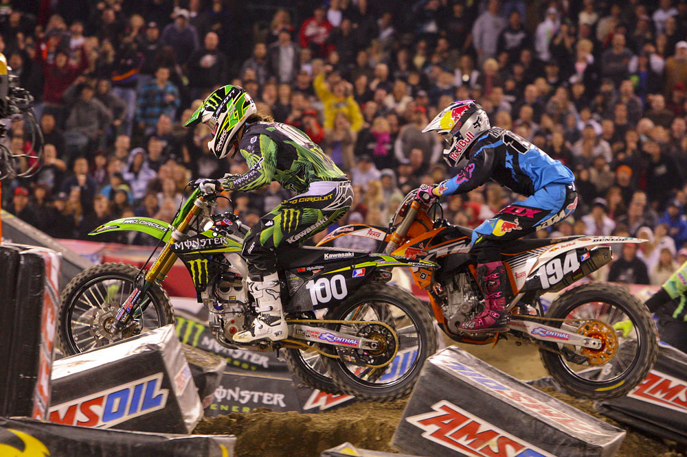 Josh Hansen and Ken Roczen - Photo Blast: Anaheim II 2011 - Motocross ...