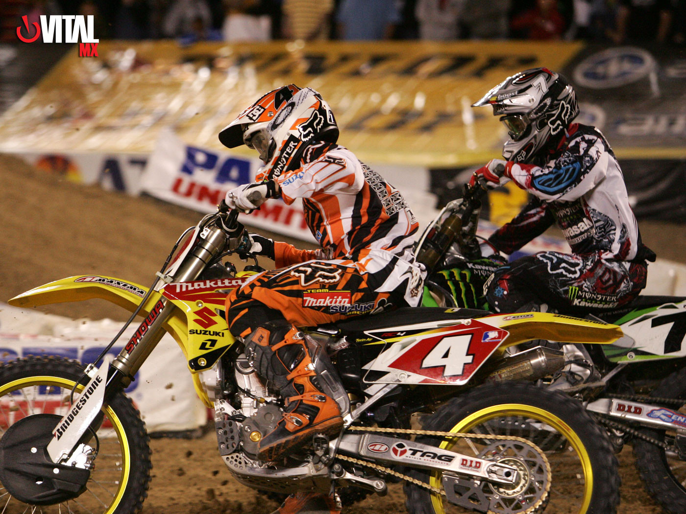 Ricky Carmichael and James Stewart 1400 x 1050 - 2007 The Big Picture ...