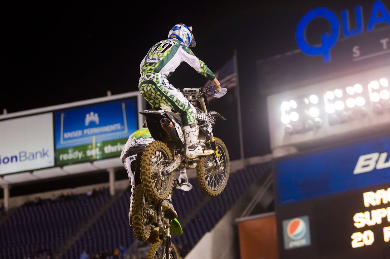 Antonio Balbi and Ben Evans - Photo Blast: San Diego 2011 - Motocross ...