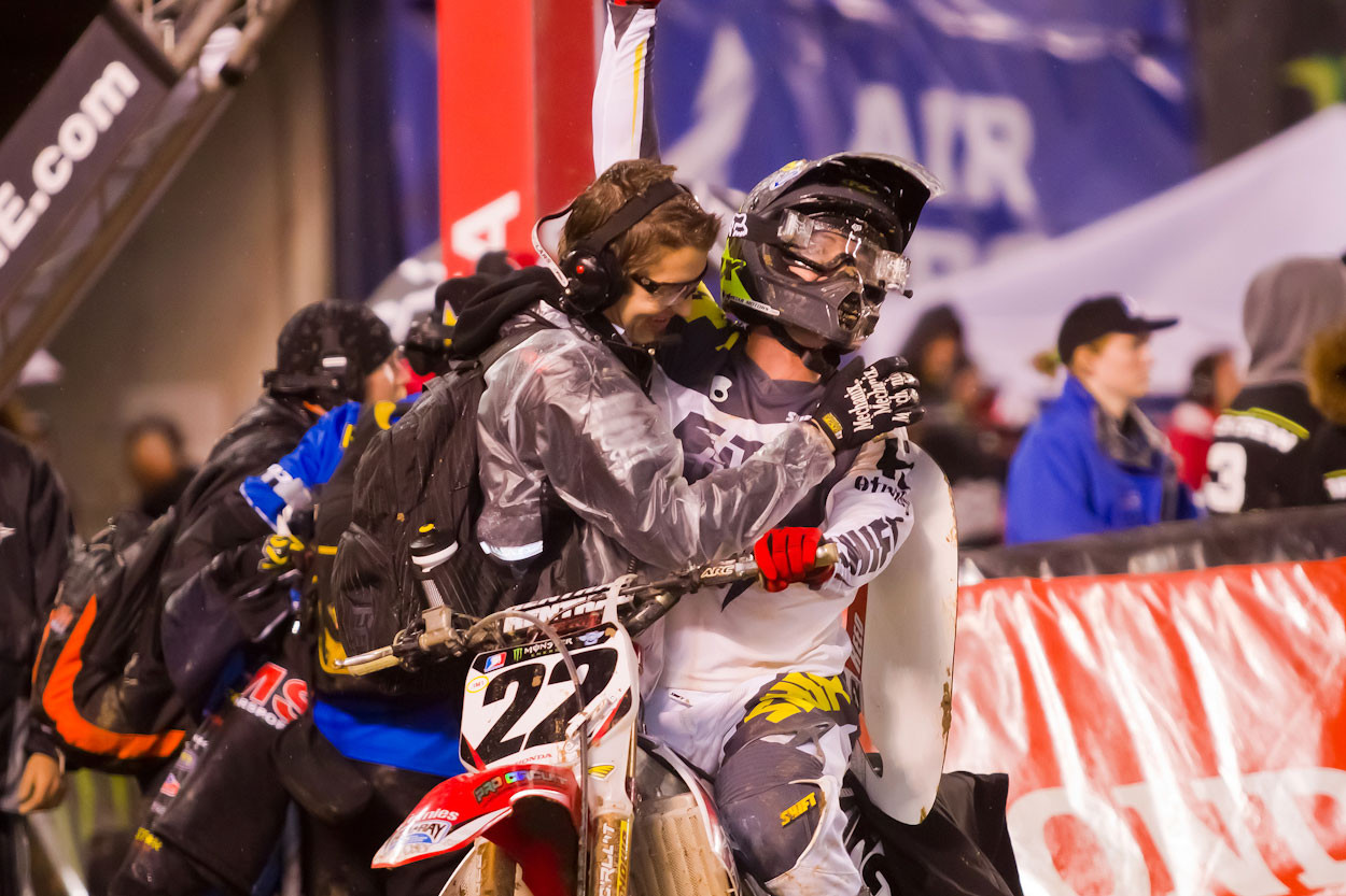 Lars Lindstrom and Chad Reed - Photo Blast: San Diego 2011 - Motocross ...