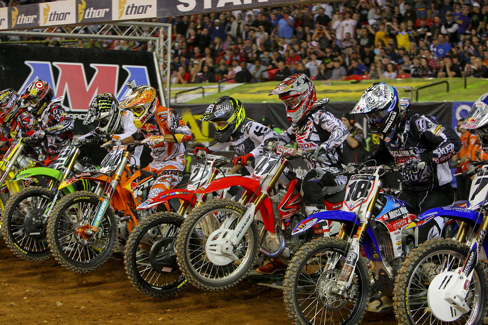 Supercross Main Event Start - Photo Blast: Atlanta 2011 - Motocross ...