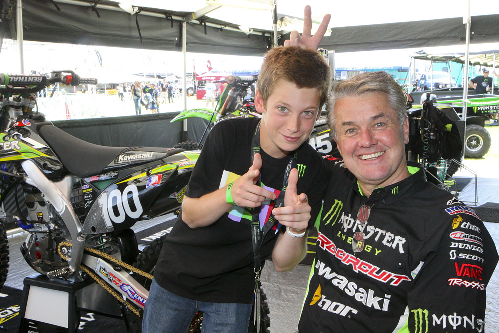 Adam Cinanciarulo and Mitch Payton - Vital MX Pit Bits: Las Vegas 2011 ...