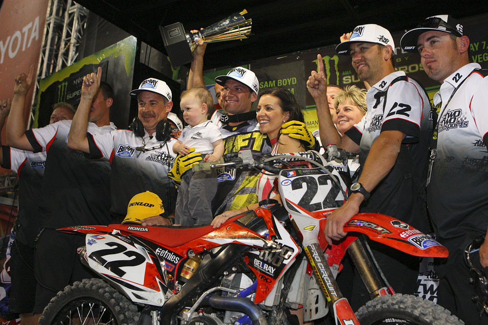 Chad, Tate, and Ellie Reed, and TwoTwo Motorsports Bel Ray Racing ...