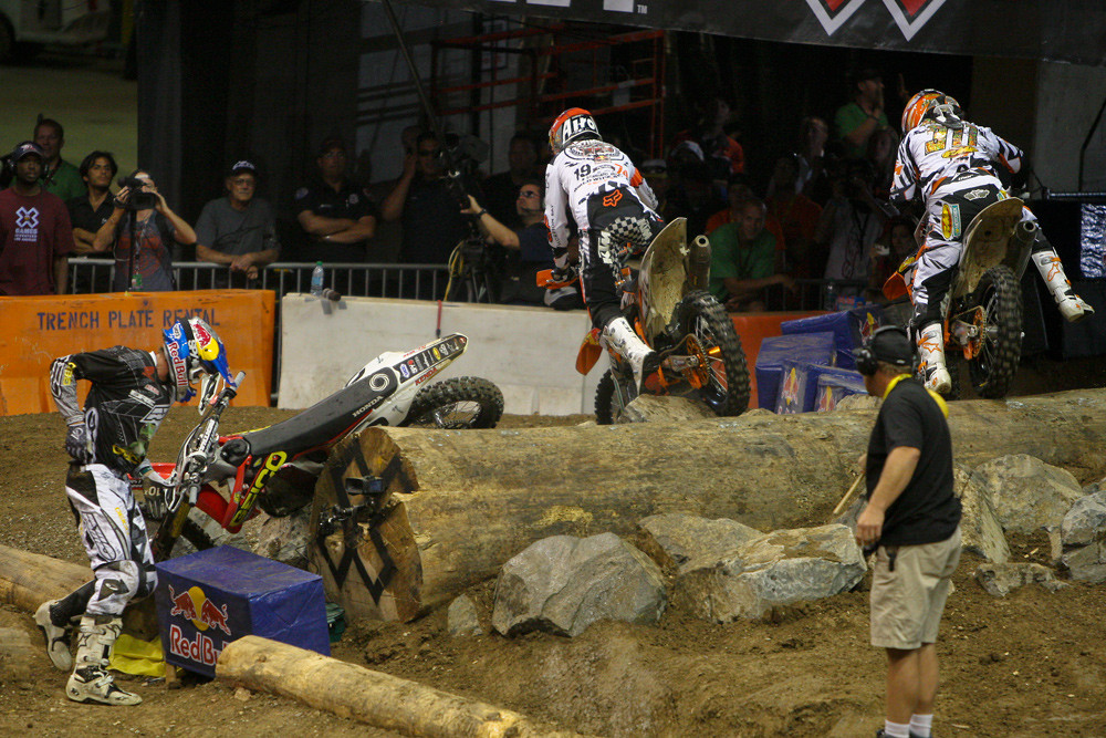 Geoff Aaron, Taddy Blazusiak, and Mike Brown - ESPN X Games 17 - Sunday ...