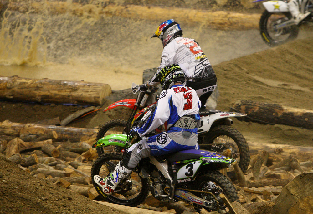 Geoff Aaron and Justin Soule - ESPN X Games 17 - Sunday - Motocross ...