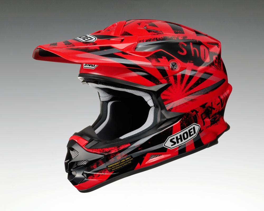 Shoei VFX-W Dissent TC-1 - 2012 Shoei Helmets - Motocross Pictures ...