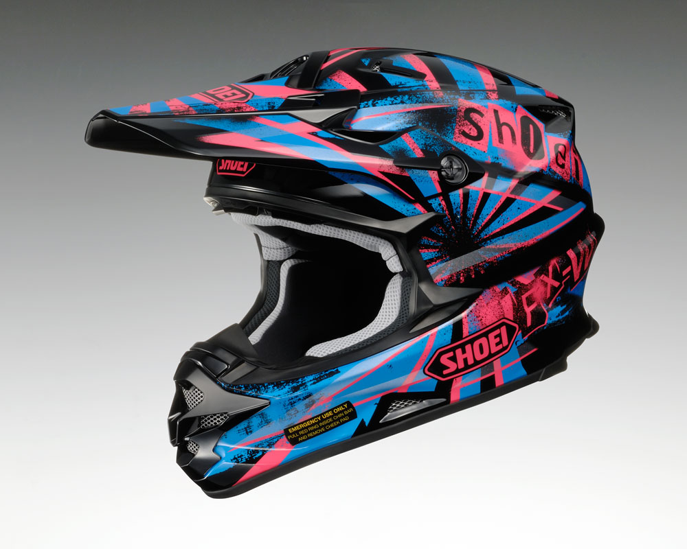 Shoei VFX-W Dissent TC-7 - 2012 Shoei Helmets - Motocross Pictures ...