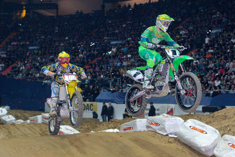 Florent Richier, Mike Alessi - Munich Supercross: Saturday - Motocross ...