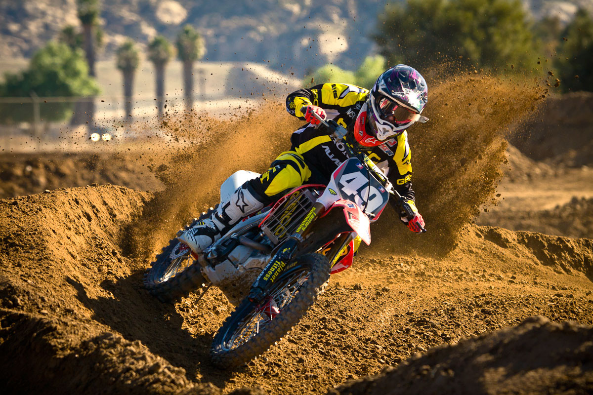 Justin Bogle - Starwest Supercross Practice - Motocross Pictures - Vital MX