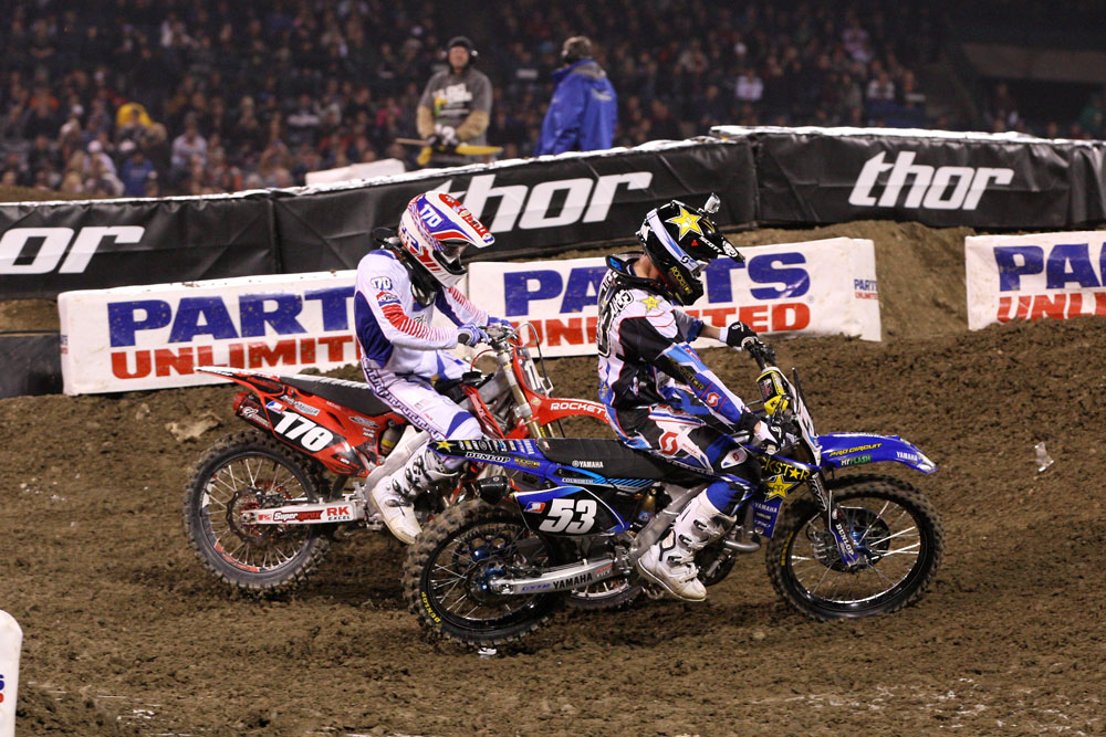 Ryan Sipes and Michael Leib - Photo Blast: Anaheim 1 2012 - Motocross ...
