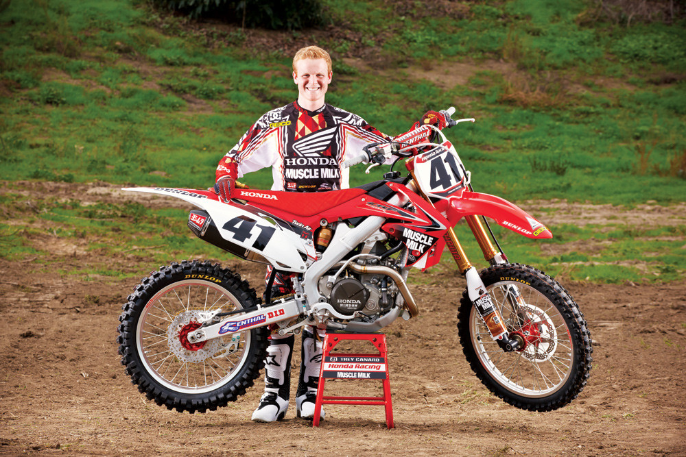 Trey Canard - Team Honda Muscle Milk - Motocross Pictures - Vital MX