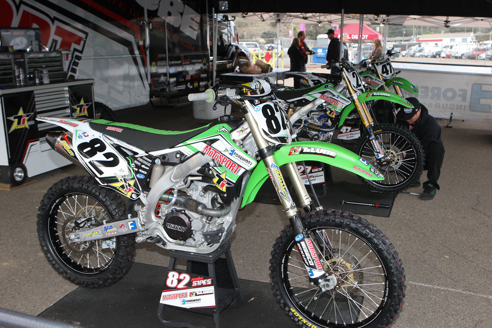 Justin Sipes - Vital MX Pit Bits: San Diego - Motocross Pictures - Vital MX