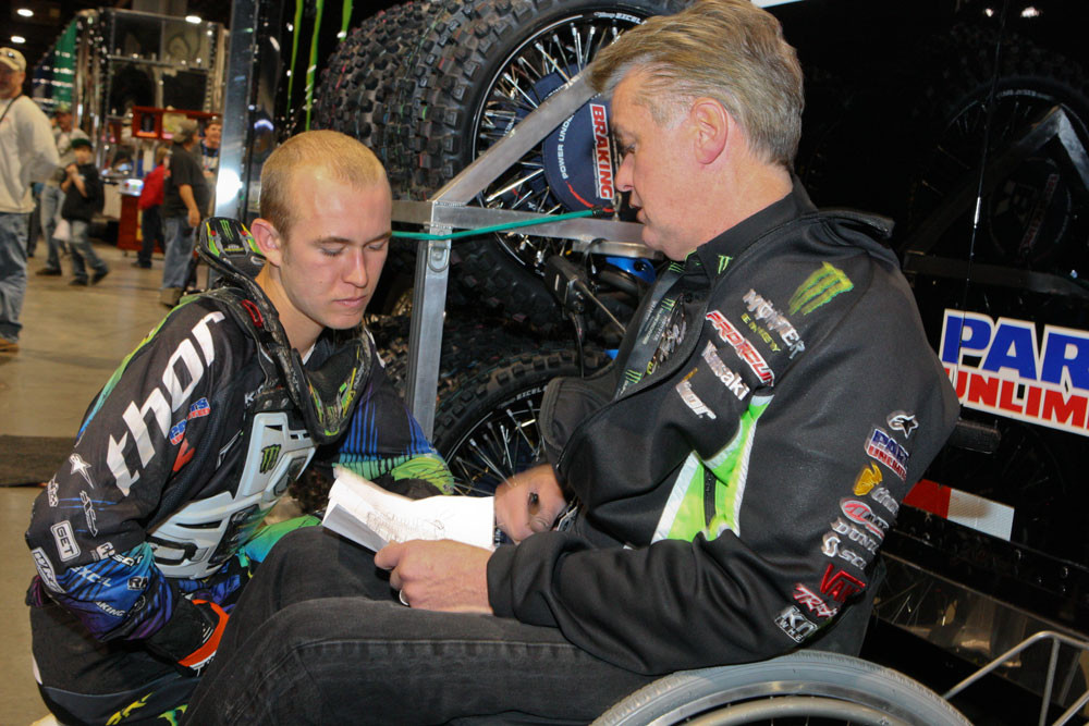 Blake Baggett and Mitch Payton - Vital MX Pit Bits: Atlanta - Motocross ...