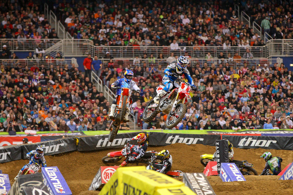 Justin Barcia and Ken Roczen - Photo Blast: St. Louis 2012 - Motocross ...