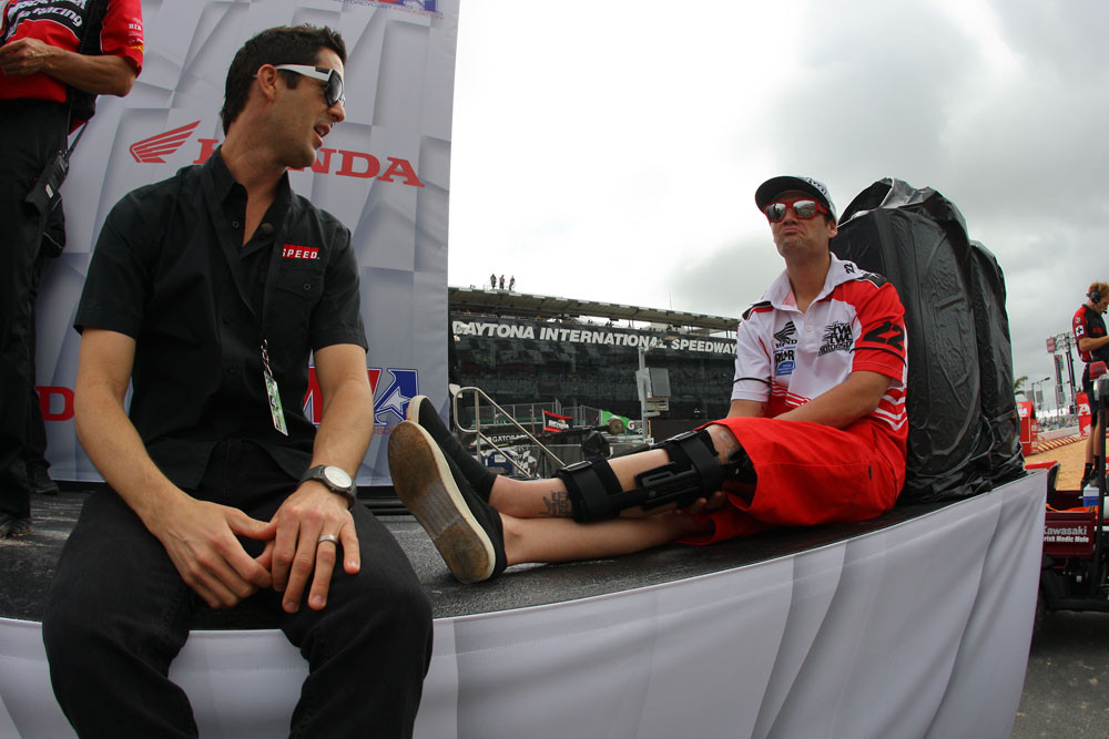 Jeff Emig and Chad Reed - Vital MX Pit Bits: Daytona - Motocross ...