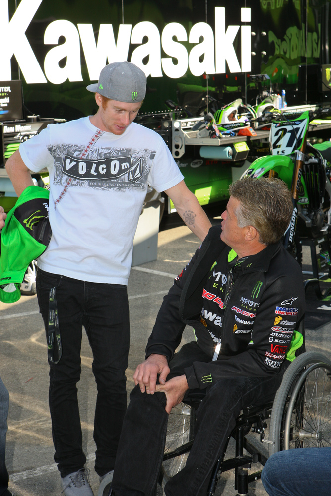 Ryan Villopoto and Mitch Payton - Vital MX Pit Bits: Indianapolis ...