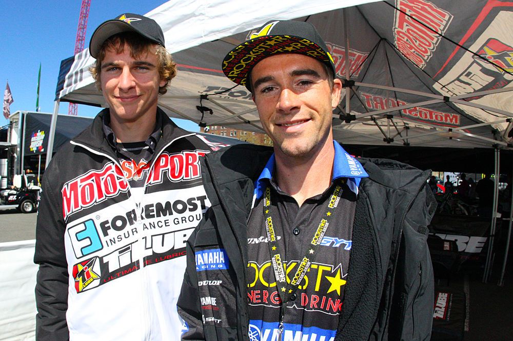 Justin and Ryan Sipes - Vital MX Pit Bits: Seattle - Motocross Pictures ...