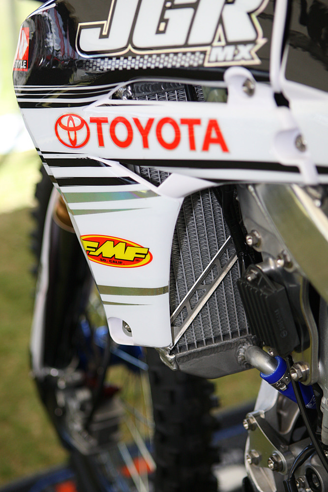 JGR radiators - Vital MX Pit Bits: Las Vegas - Motocross Pictures ...