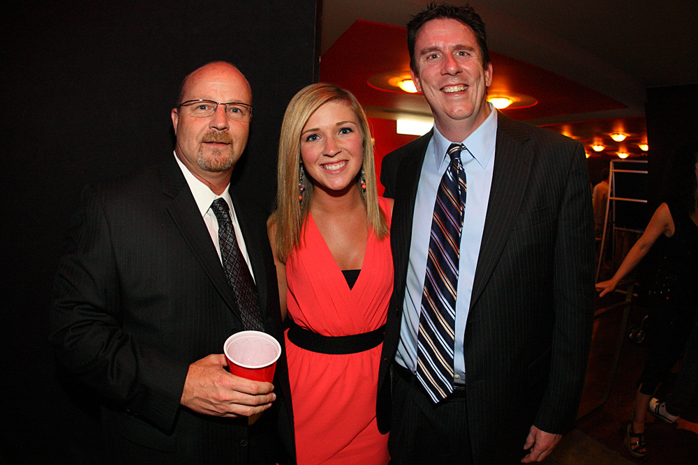 Kevin Crowther and his daughter, and Jeff Canfield - 2012 Monster ...