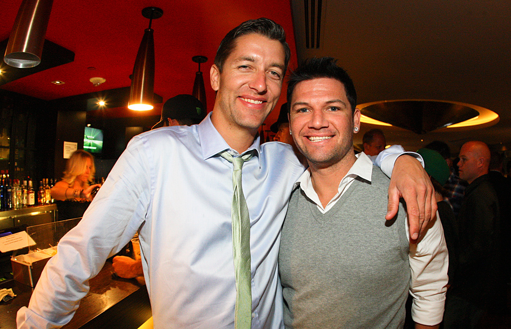 Lars Lindstrom and Chad Reed - 2012 Monster Energy Supercross Awards ...