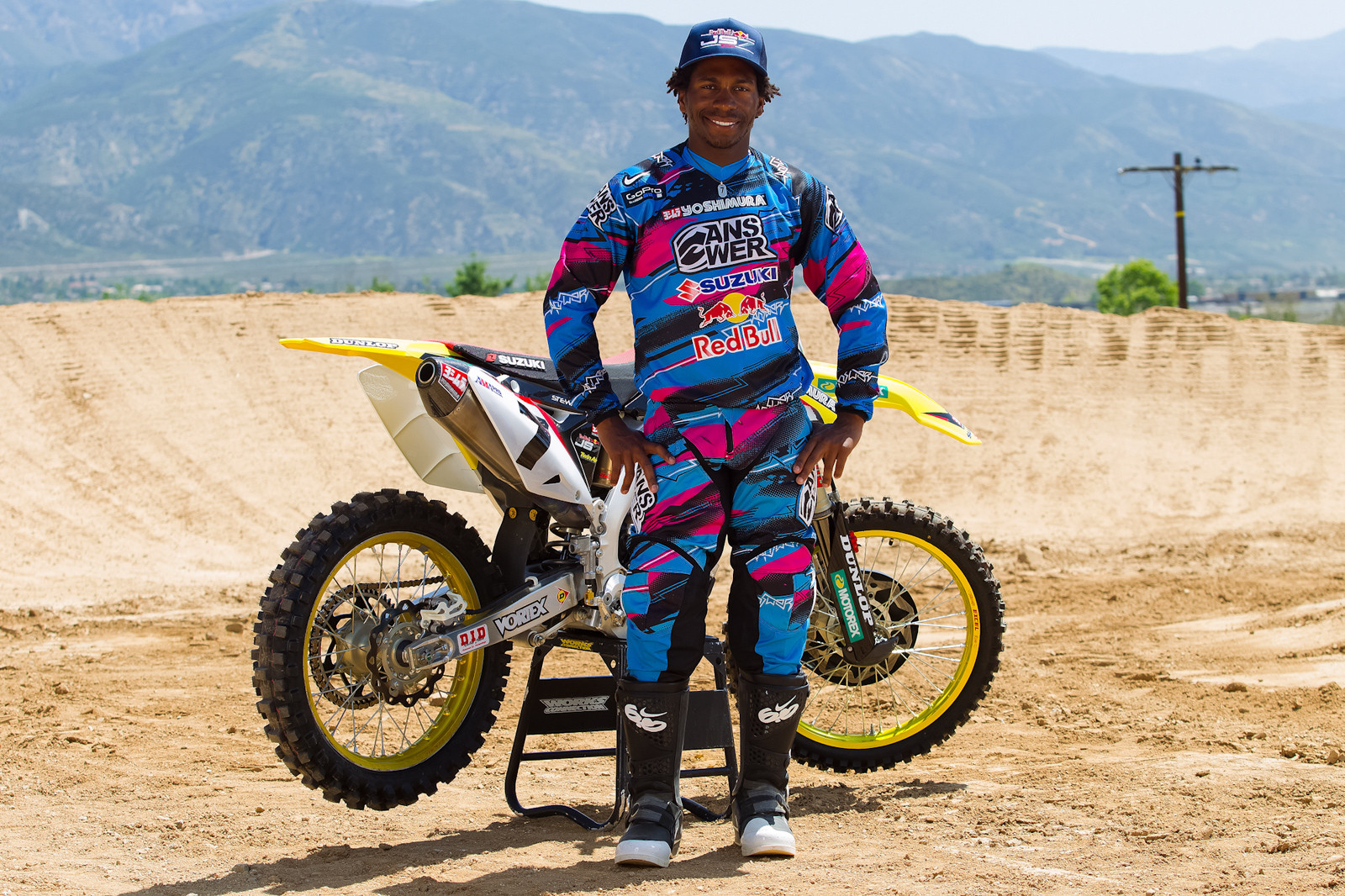 James Stewart - James Stewart Testing - Motocross Pictures - Vital MX