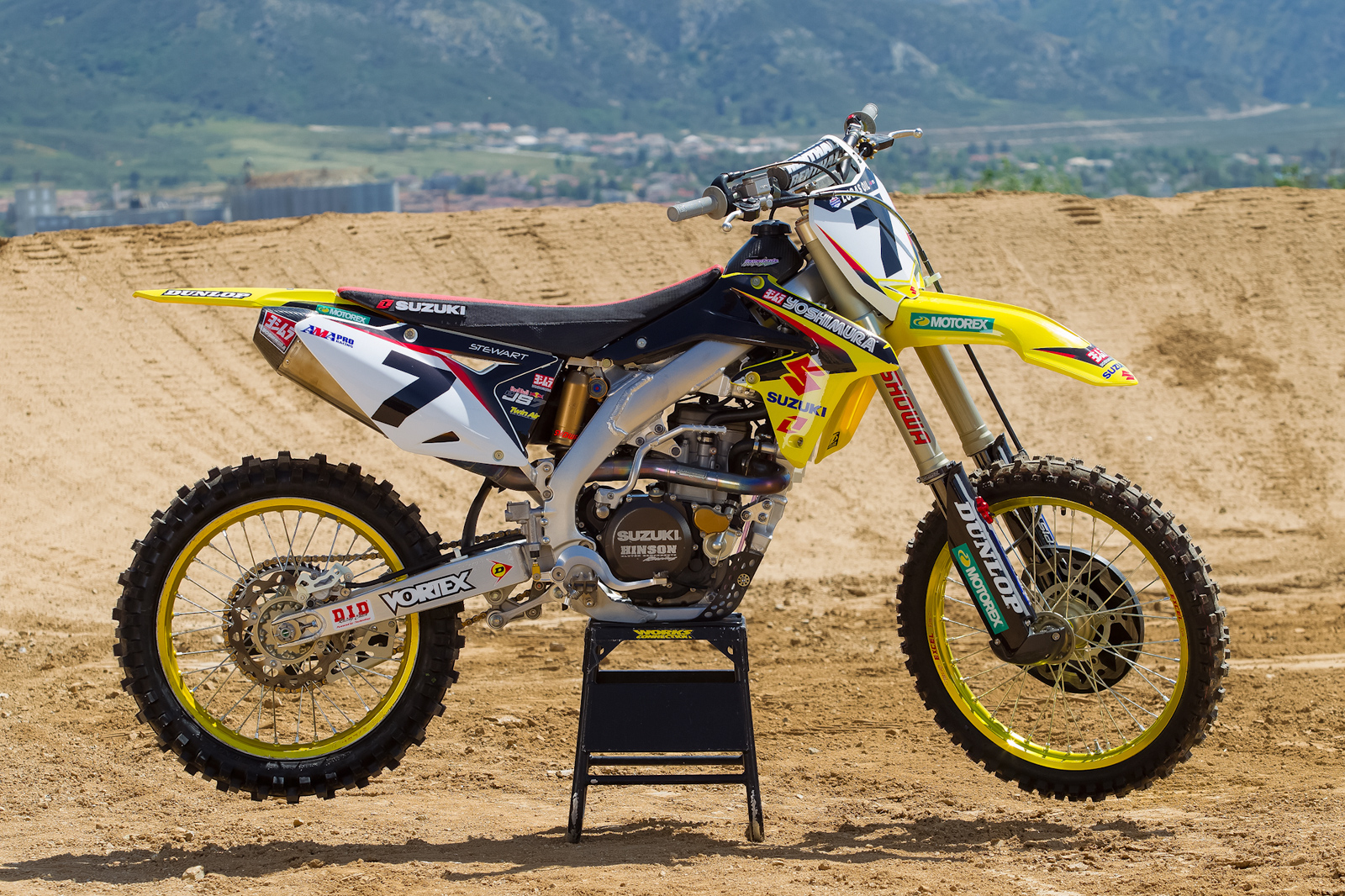 James Stewart - James Stewart Testing - Motocross Pictures - Vital MX