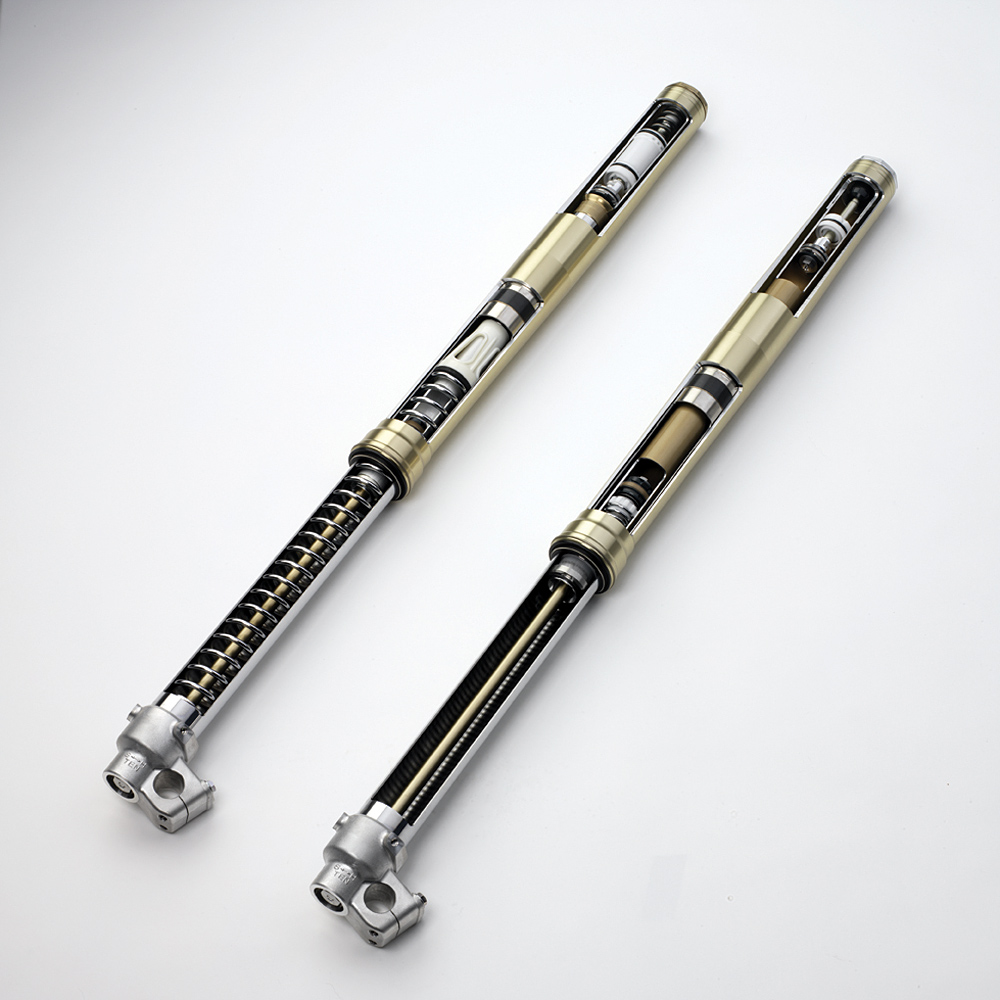 2013 Honda CRF450R KYB PSF Fork (right) vs. 2012 fork - 2013 Honda ...