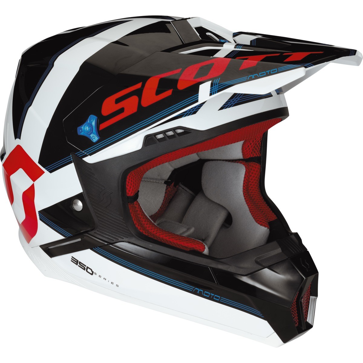 2013 Scott 350 Grid Locke Helmet - 2013 Scott Sports Gear - Motocross ...