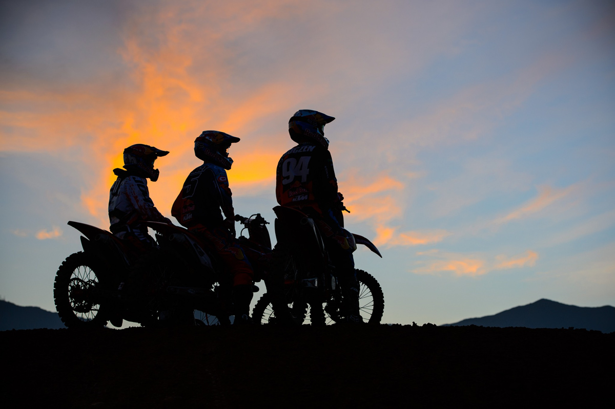 Red Bull KTM Factory Racing - 2013 Red Bull/KTM Team Shoot - Motocross ...