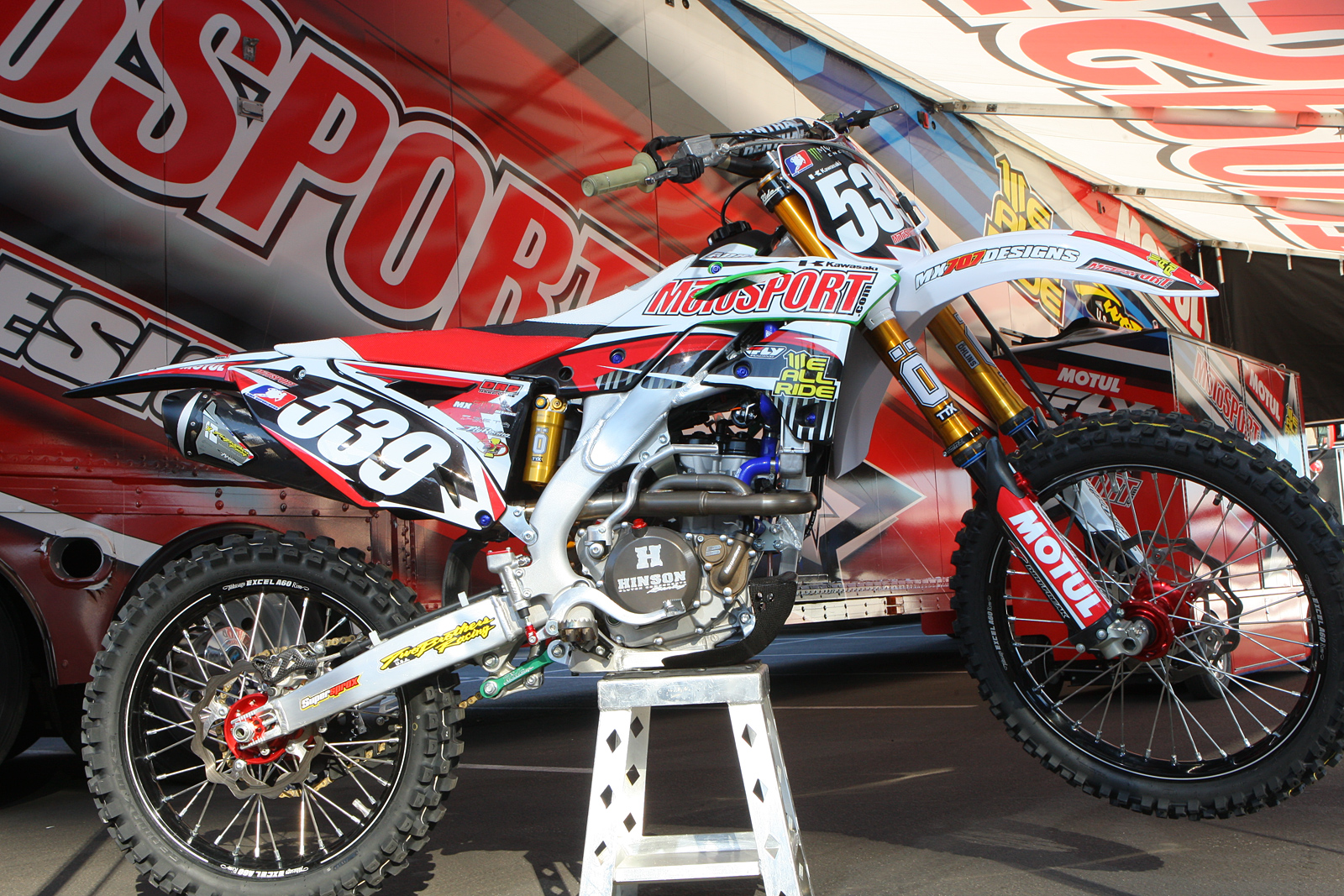 Ricky Dietrich - Bikes of Supercross 2013 - Motocross Pictures - Vital MX