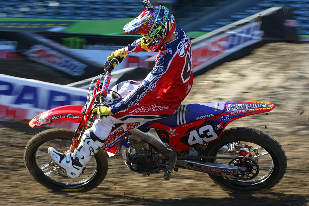 Cole Seely - Vital MX Pit Bits: Anaheim 1 - Motocross Pictures - Vital MX