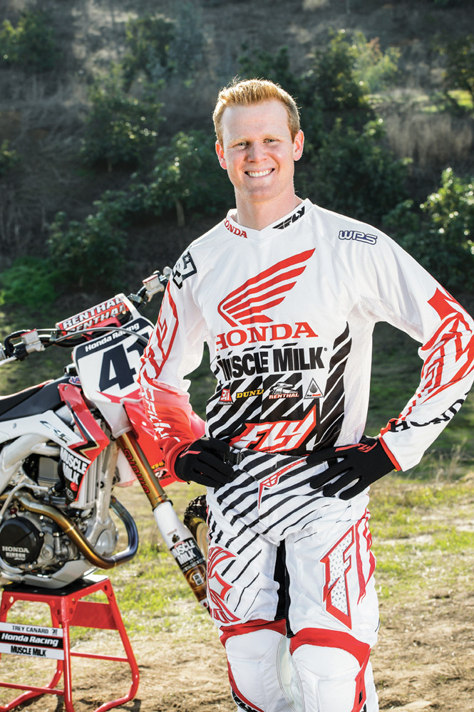 Trey Canard - 2013 Team Honda Muscle Milk - Motocross Pictures - Vital MX