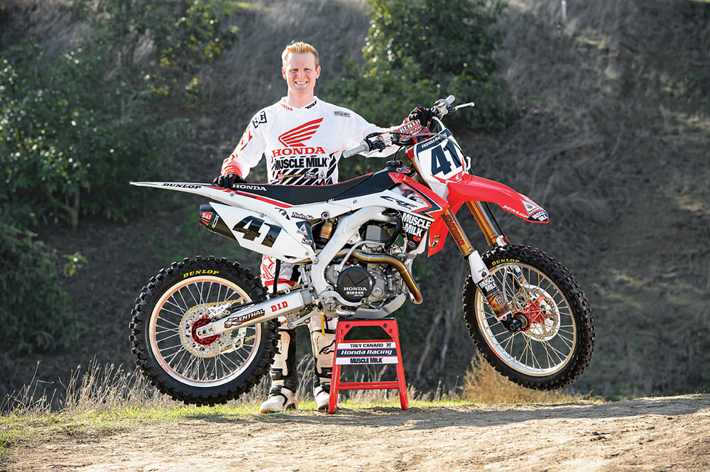 Trey Canard - 2013 Team Honda Muscle Milk - Motocross Pictures - Vital MX