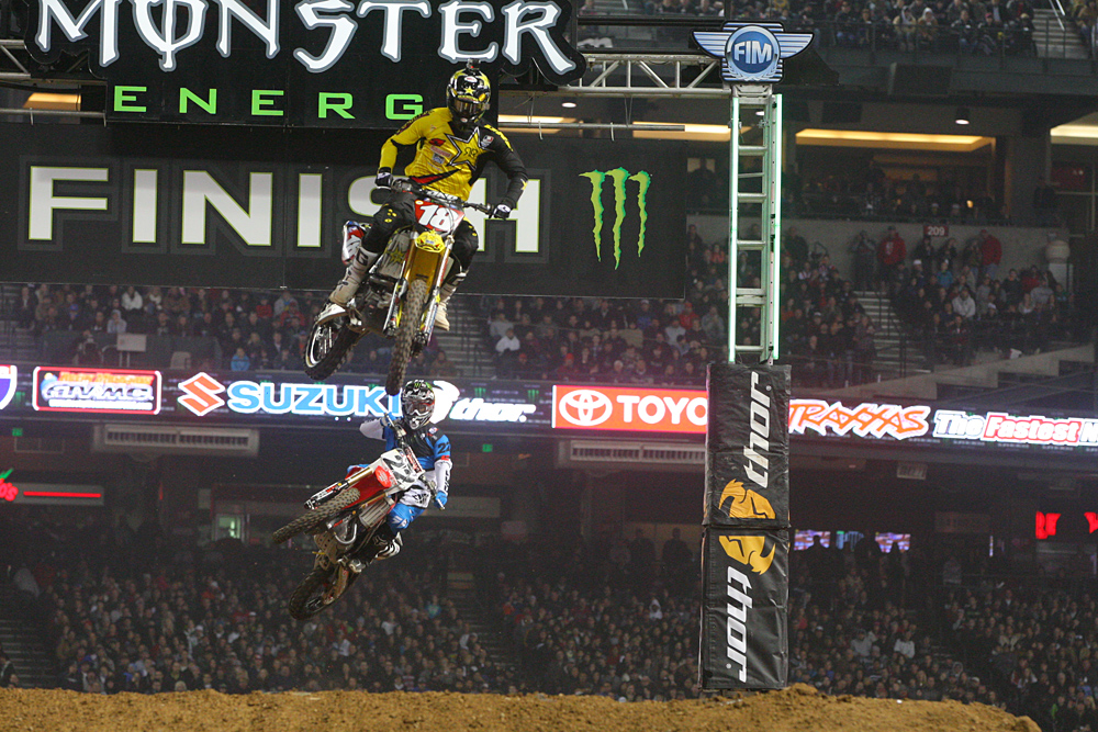 Davi Millsaps and Chad Reed - Photo Blast: Phoenix - Motocross Pictures ...
