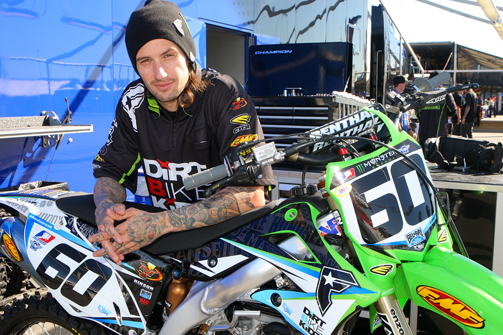 Josh Hansen - Vital MX Pit Bits: Anaheim 2 - Motocross Pictures - Vital MX