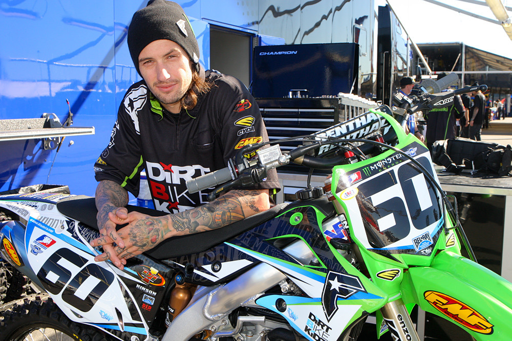 Josh Hansen - Vital MX Pit Bits: Anaheim 2 - Motocross Pictures - Vital MX