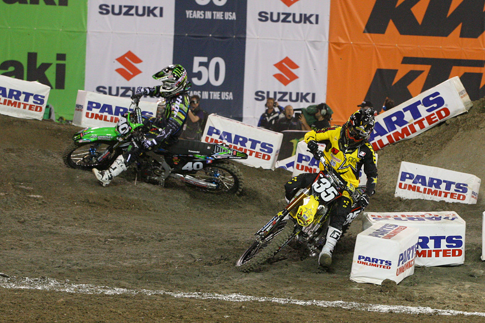 Ryan Sipes and Martin Davalos - Photo Blast: Anaheim 2 - Motocross ...