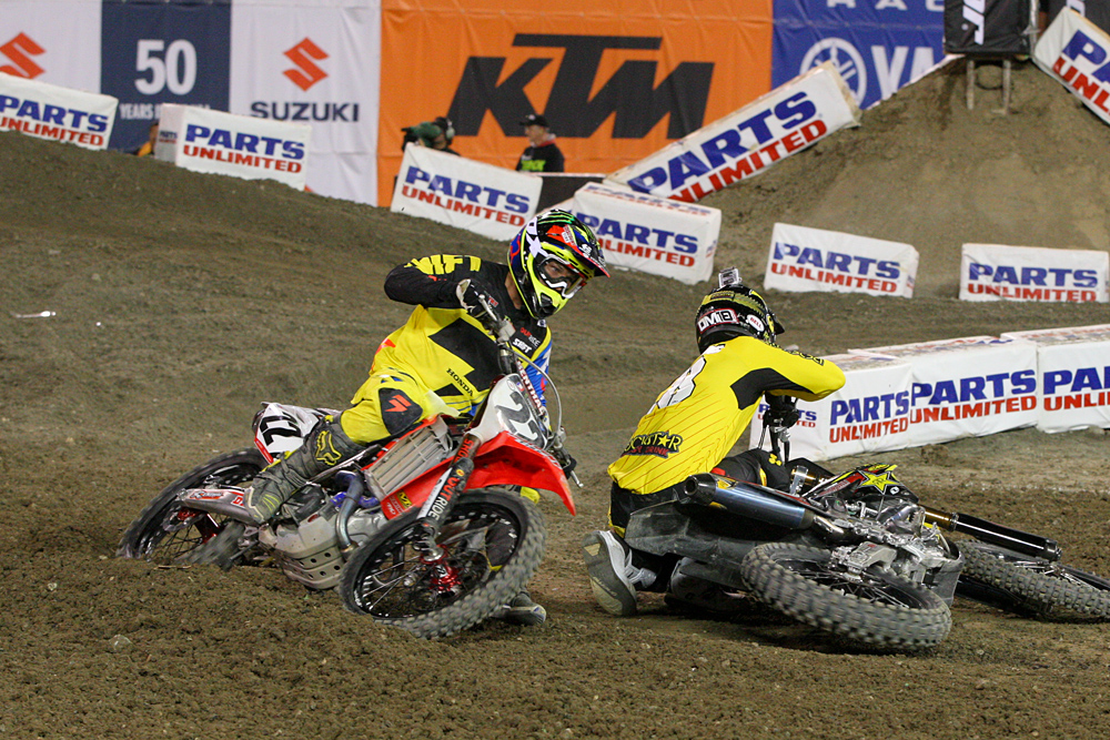 Chad Reed and Davi Millsaps - Photo Blast: Anaheim 2 - Motocross ...
